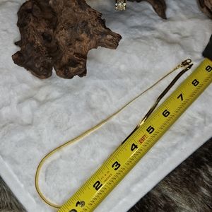 polmina | Jewelry | 24k Gold Snake Chain | Poshmark